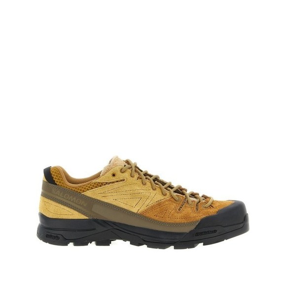 Salomon | Shoes | Salomon Mustard Suede Xalp Sneakers With Rubber ...